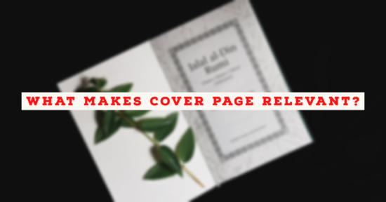 How to Write A Unique Assignment Cover Page With Ease