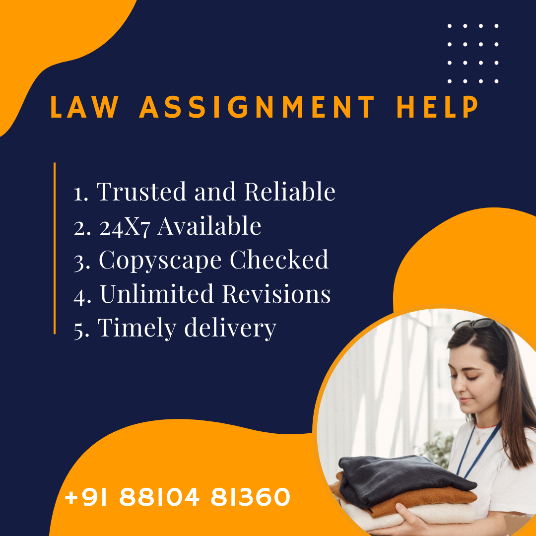 Law Assignment Writing Services Law Assignment Help In India